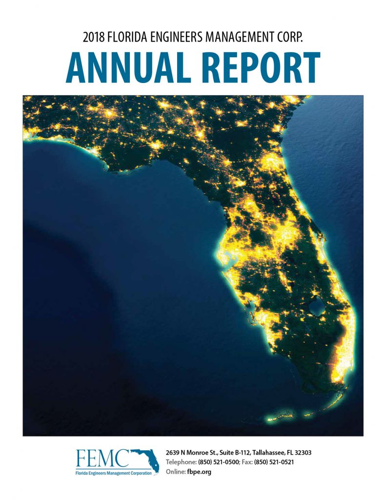 2018 FEMC Annual Report Highlights - Florida Board of Professional ...