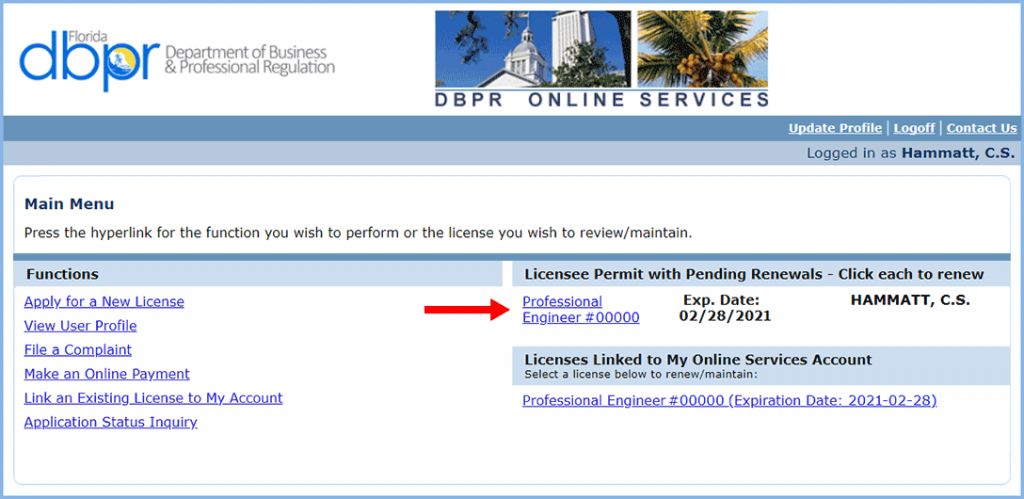 PE License Renewal: Step-by-Step - Florida Board of Professional Engineers