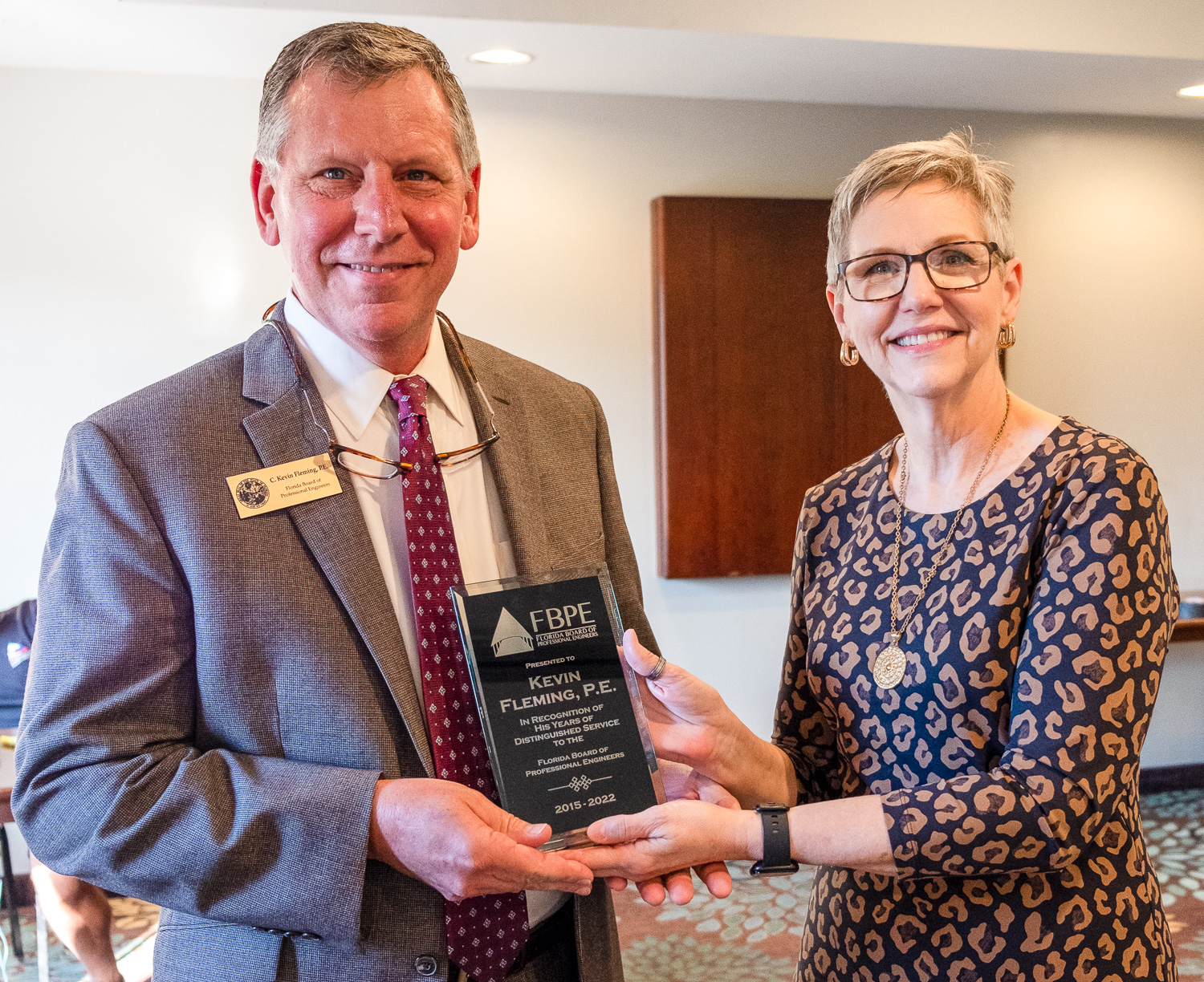 FBPE Bids Farewell to Two Members - Florida Board of Professional Engineers