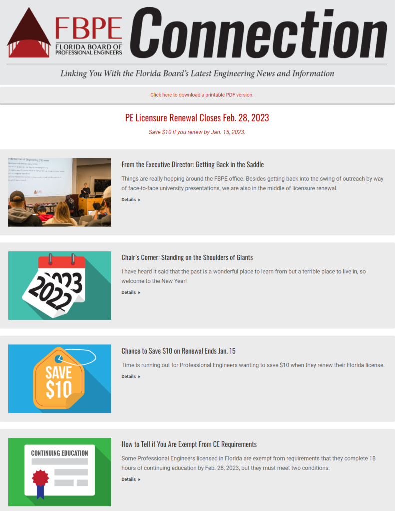 Home - Florida Board of Professional Engineers