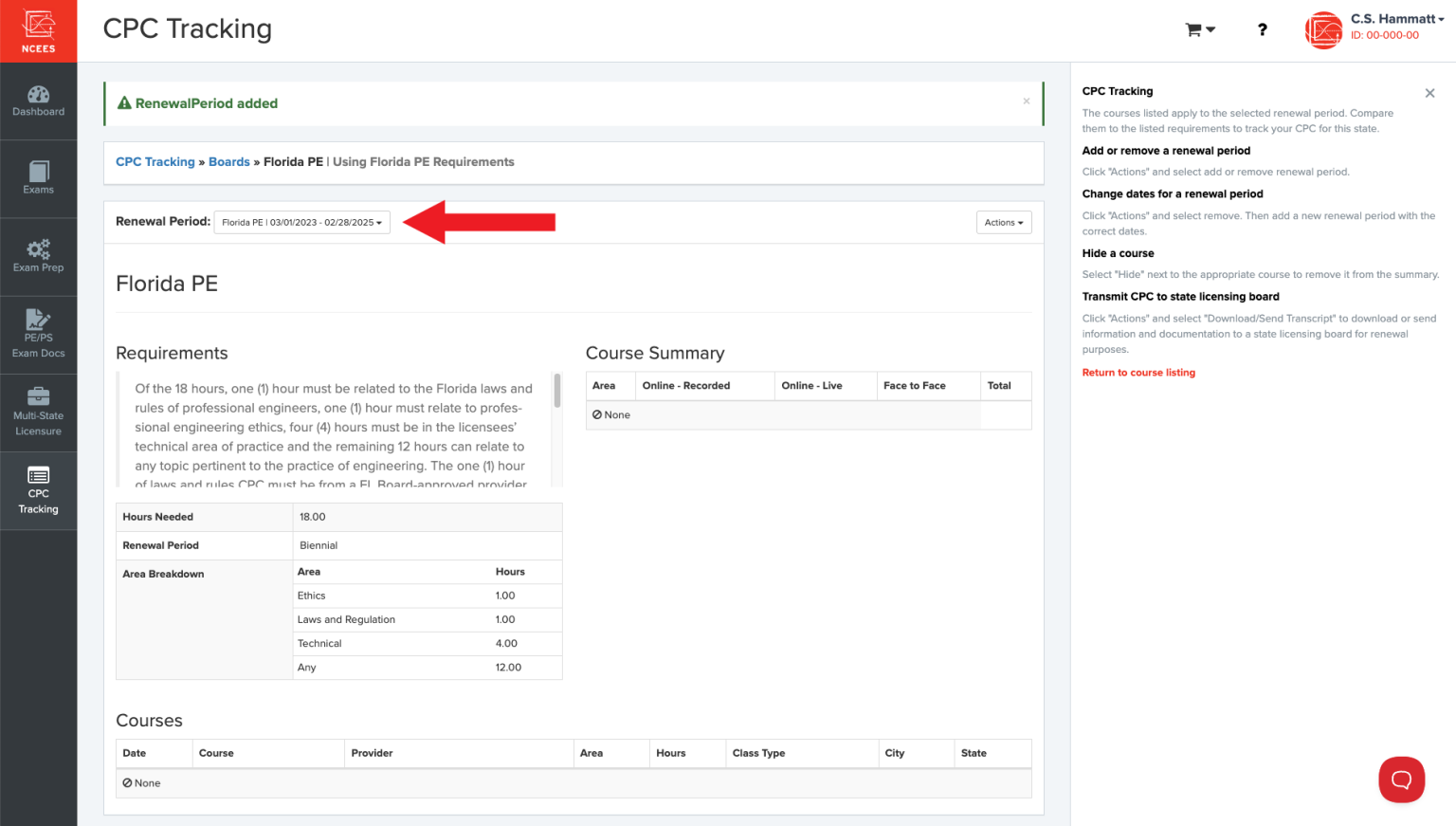 How to Report Your CE: An NCEES CPC Tracking Step-by-Step - Florida ...