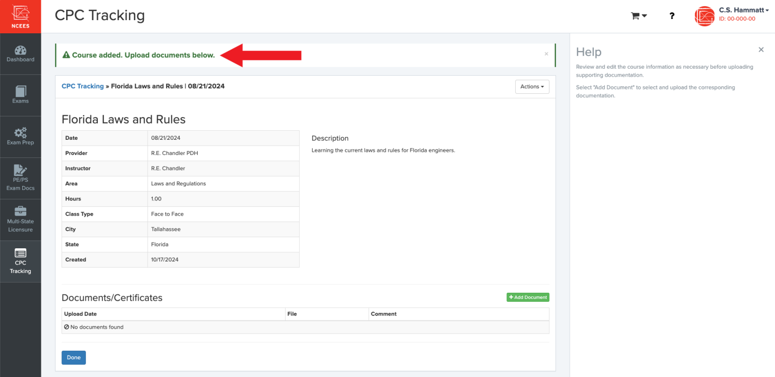 How to Report Your CE: An NCEES CPC Tracking Step-by-Step - Florida ...